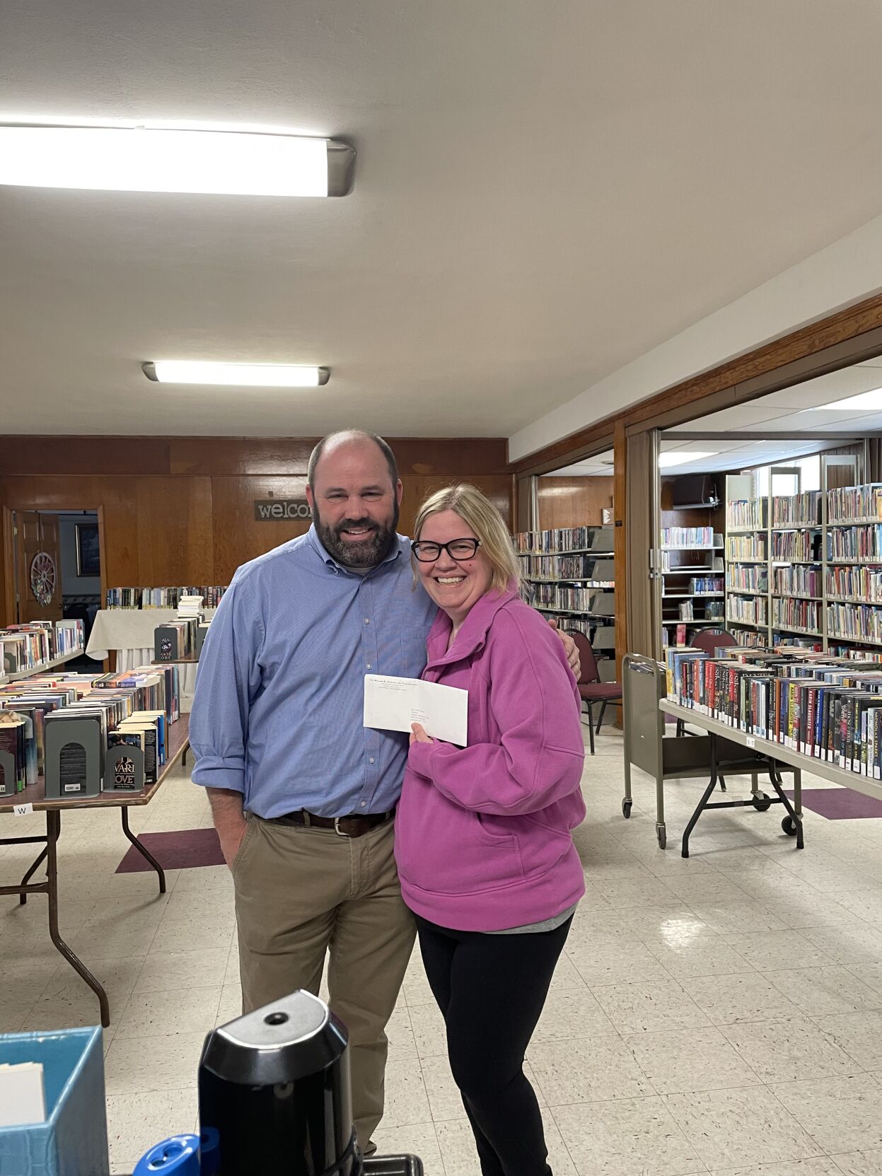 Foundation donates $10K to Stokely Library | News | newportplaintalk.com