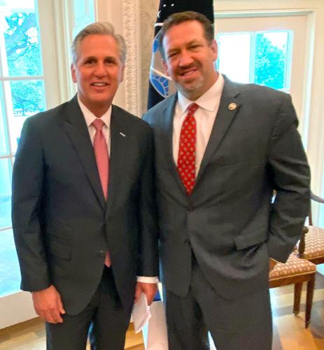 GOP Chairman Jeremy Faison meets with President Donald Trump | News ...