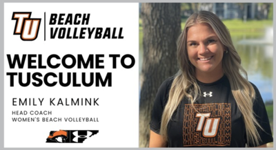 Emily Kalmink named Tusculum women's beach volleyball head coach ...