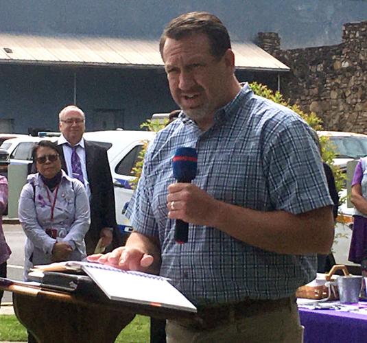 Ceremony on courthouse lawn honors families, victims of violent crimes ...