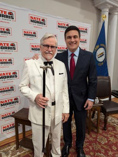 You're not seeing double: Newport man wins Col. Sanders Look Alike ...