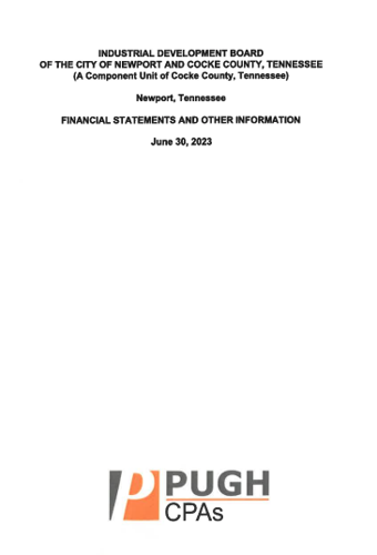 Audit report cover page | | newportplaintalk.com