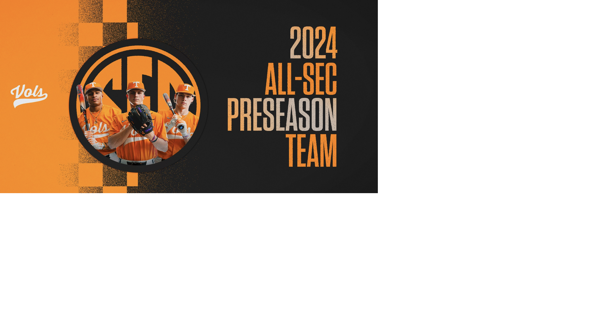 Three Vols earn All-SEC preseason honors, UT picked to finish second in ...