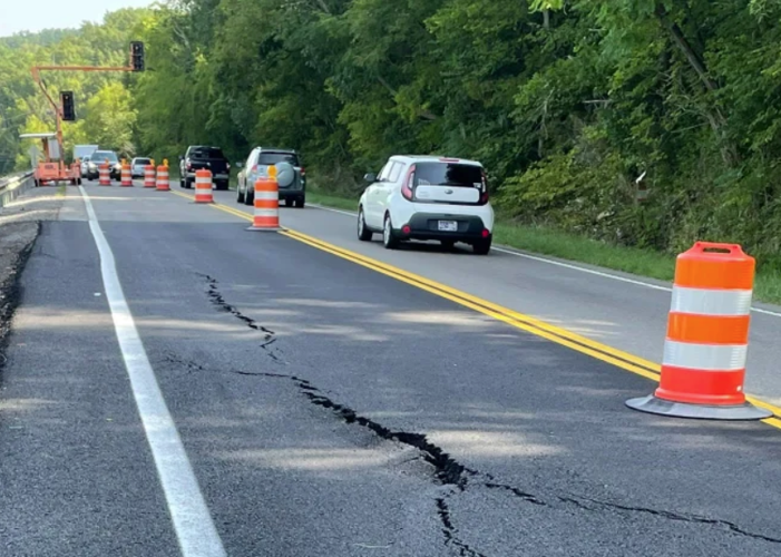 Repairs continue on US 25E | News | newportplaintalk.com