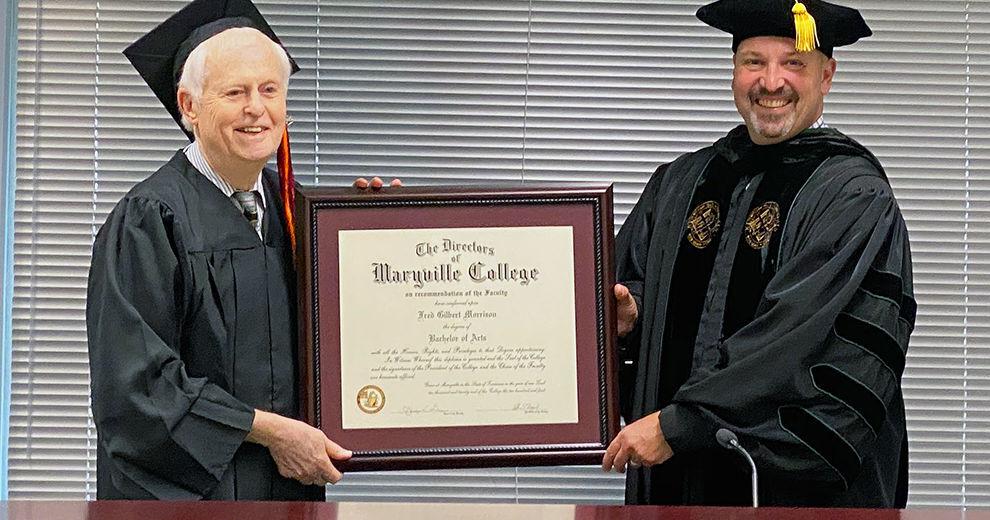Sixty years later, Judge Morrison receives MC degree | News ...