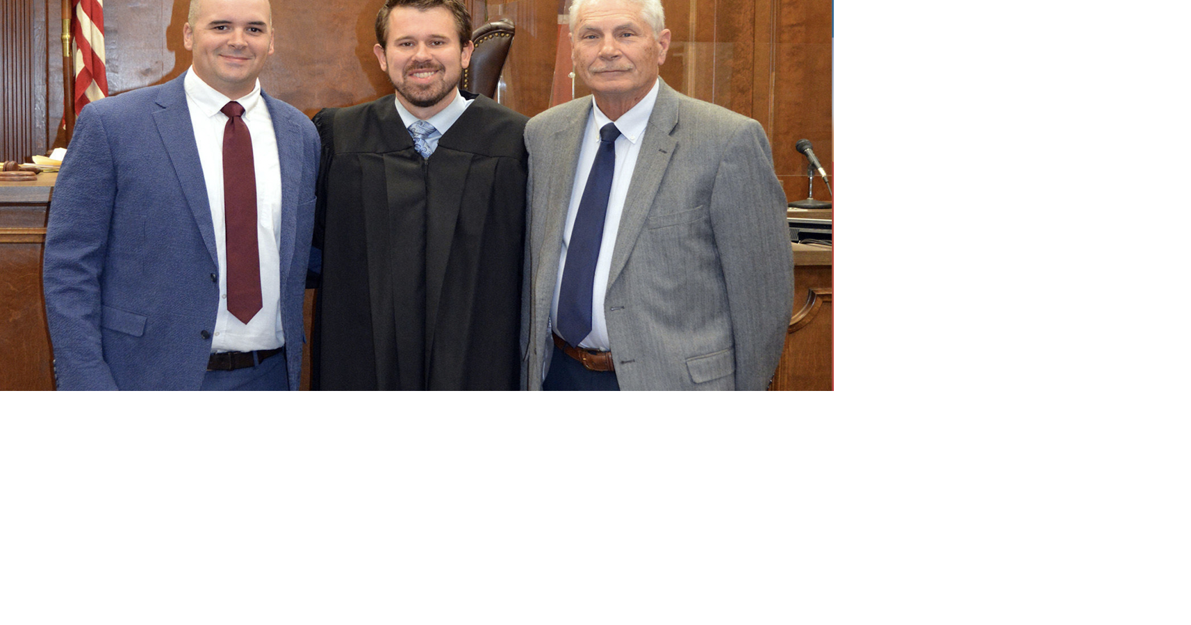 Faust sworn in as Newport's newest attorney | News | newportplaintalk.com
