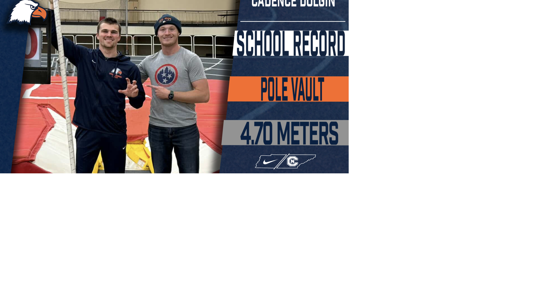 Dolgin breaks C-N pole vault record | | newportplaintalk.com
