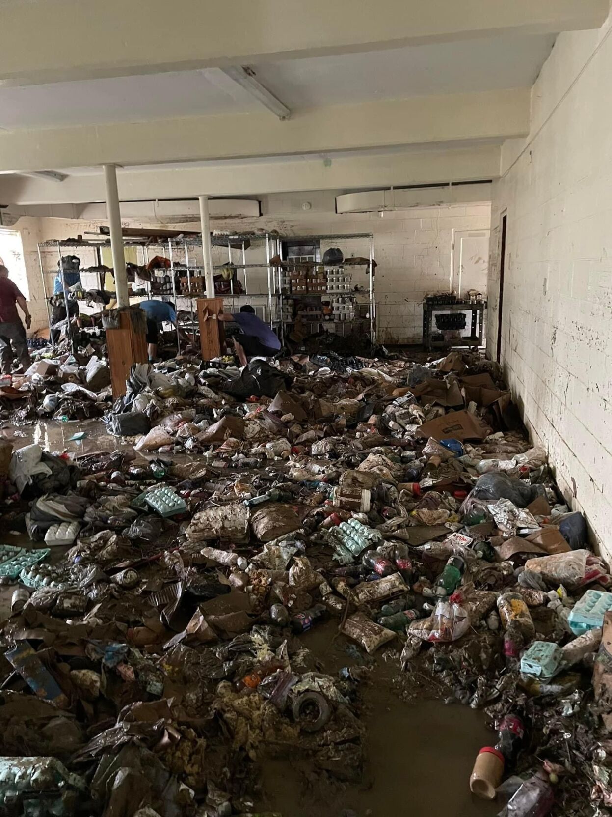 Flooding destroys Bread Basket food pantry | News | newportplaintalk.com