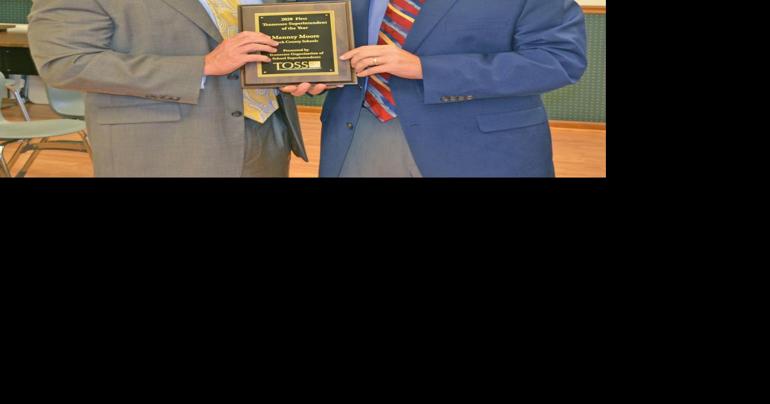 Moore honored as Superintendent of the Year in First District | News ...
