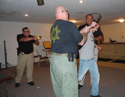 Taser demonstration shocks those watching its power | News ...