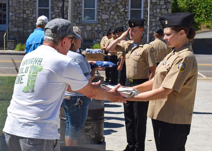 More than 400 flags properly retired during ceremony at courthouse ...