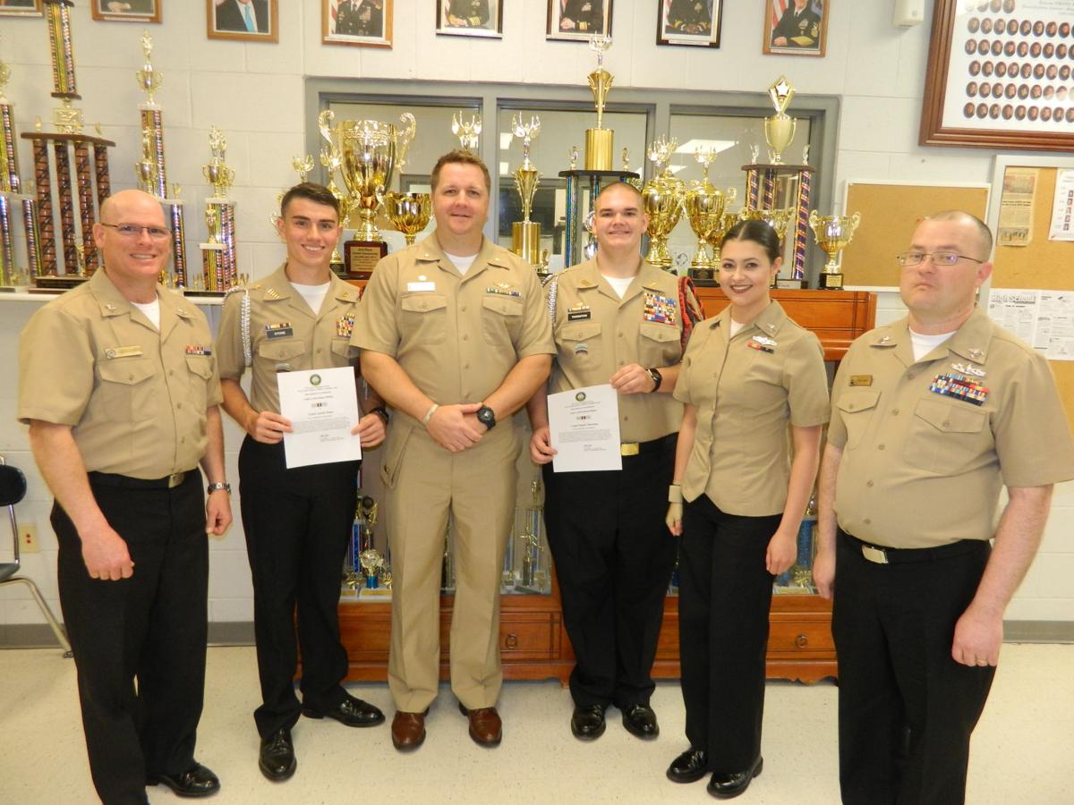 Navy Inspection Team leaves its mark on NJROTC Unit | News ...