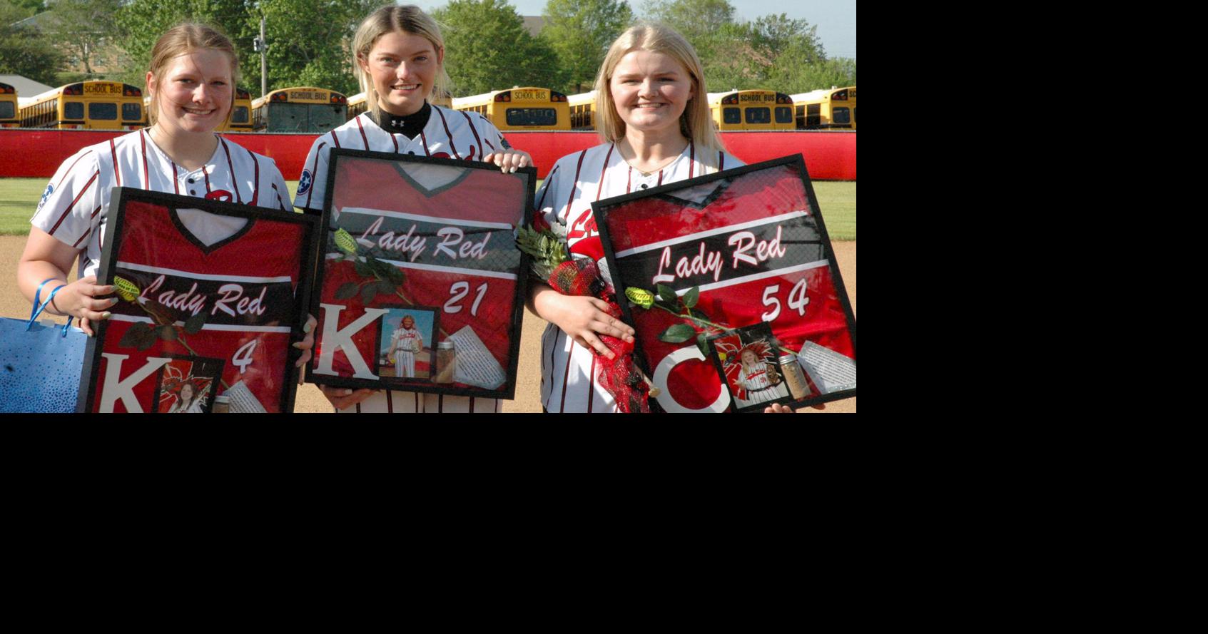 CCHS honors three Lady Red softball players on Senior Night | Sports ...