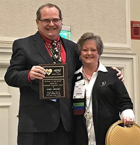 Grigsby honored for service to ACTE | News | newportplaintalk.com