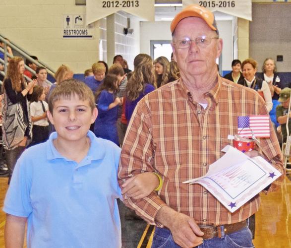 Cosby Junior Beta Club honors over 70 veterans | Community ...