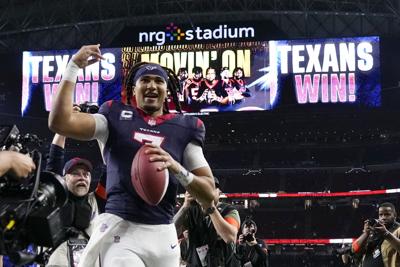 Stroud becomes youngest QB to win a playoff game as Texans rout Browns 45-14 ...