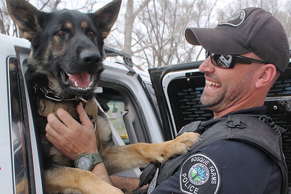Bosque Farms Police Department welcomes Zella, the warrior princess ...