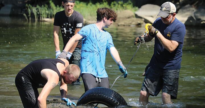 Tug Fork River Tire Tug of War: 10,000 tires later battle continues ...
