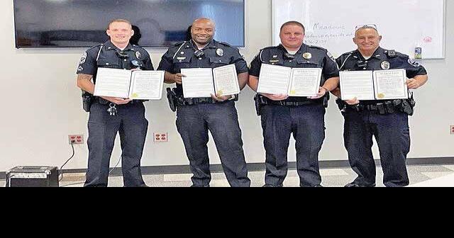 Four GPD officers honored with Medal of Valor | News | news-graphic.com