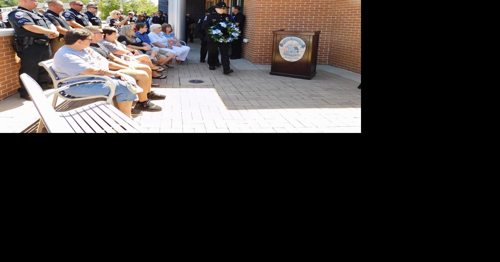 Lt. Gary Crump II honored at Georgetown Police Department | News | news ...