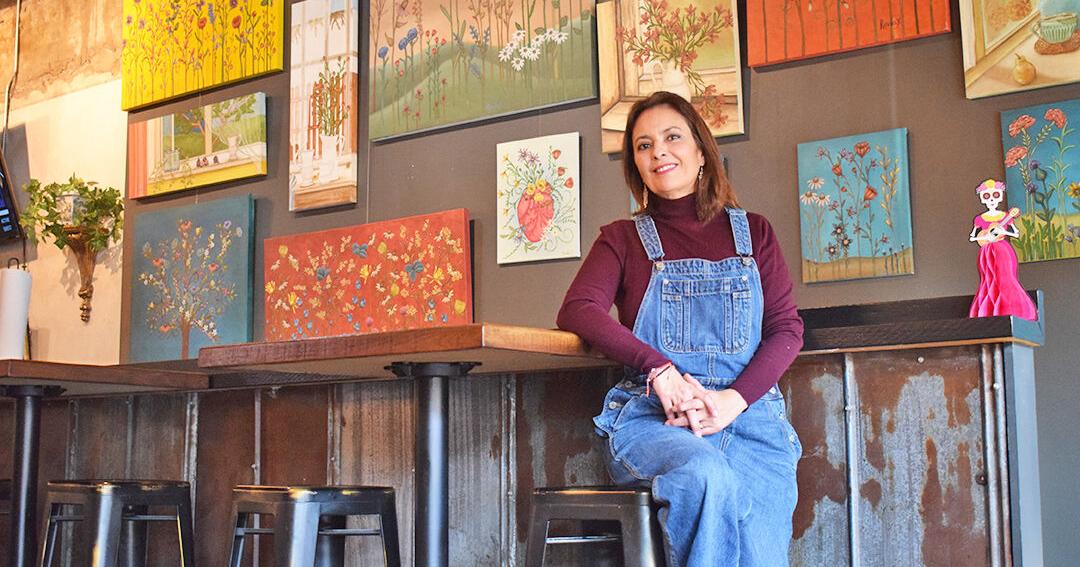 Local artist Martha Yount’s artwork on display at Chinkapin Brewery ...