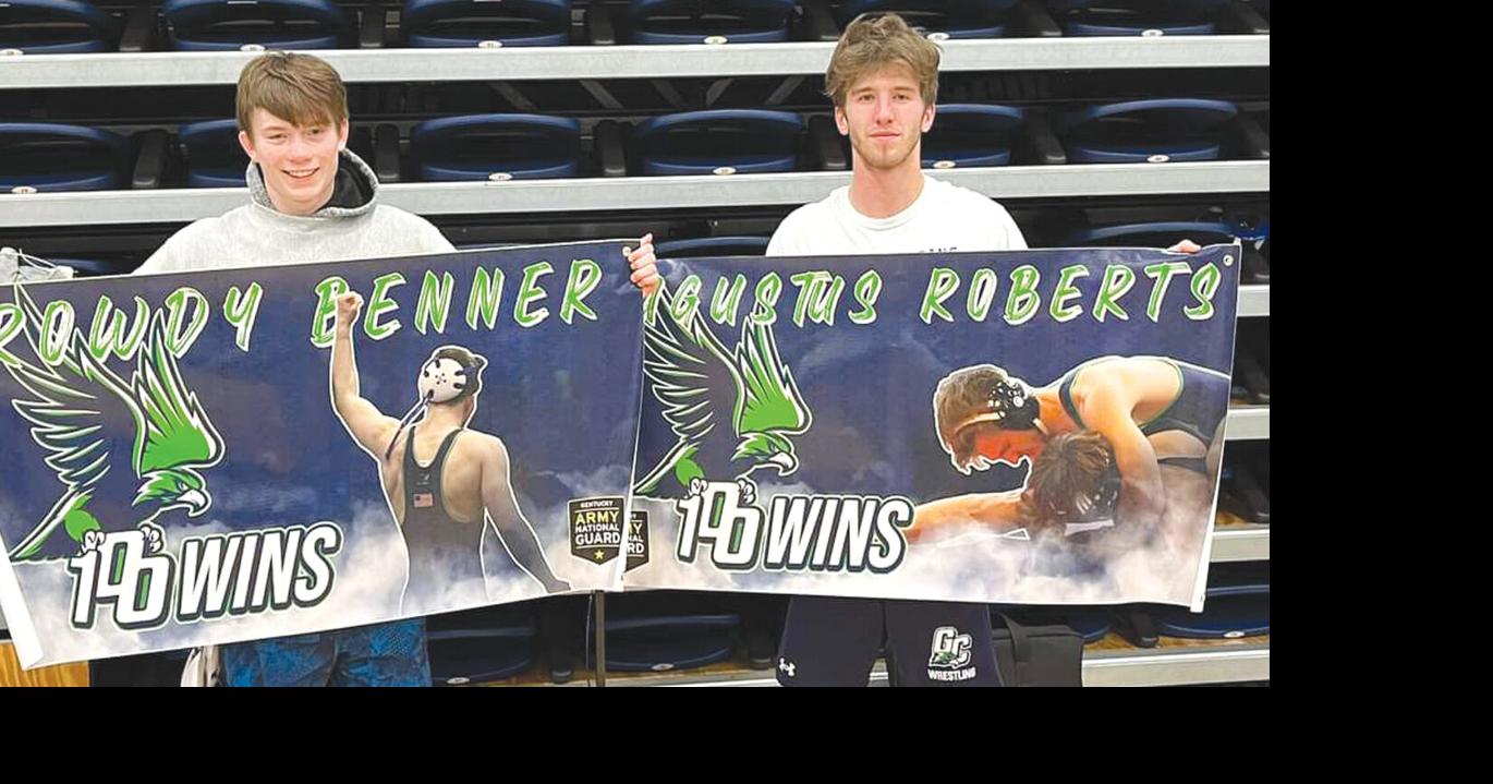 H.s. wrestling: Great Crossing's Benner, Roberts each hit 100 career ...