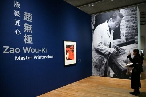 Exhibition of Franco-Chinese print master Zao Wou-Ki opens in Hong Kong ...