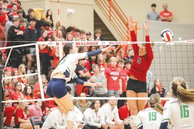 H.S. volleyball: Dunbar writes off Great Crossing, defends 11th Region ...