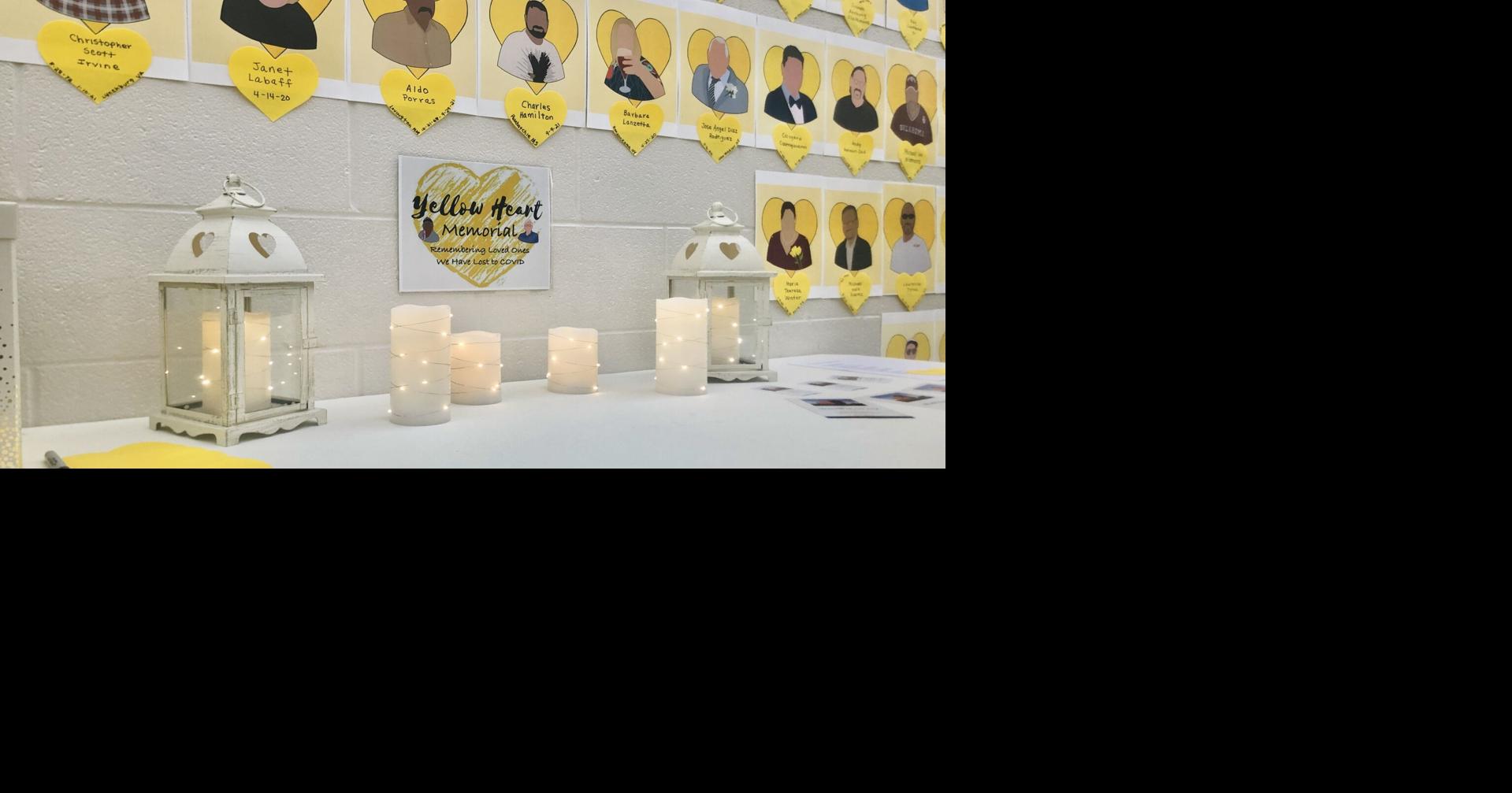 Yellow Heart Memorial pays homage to victims of COVID-19 | News | news ...