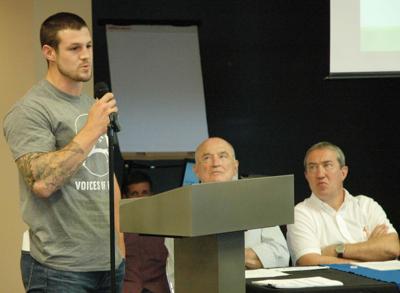 Ex-addict warns about narcotic problem | News | news-graphic.com