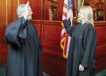 Newly elected family court judge takes office | News | news-graphic.com