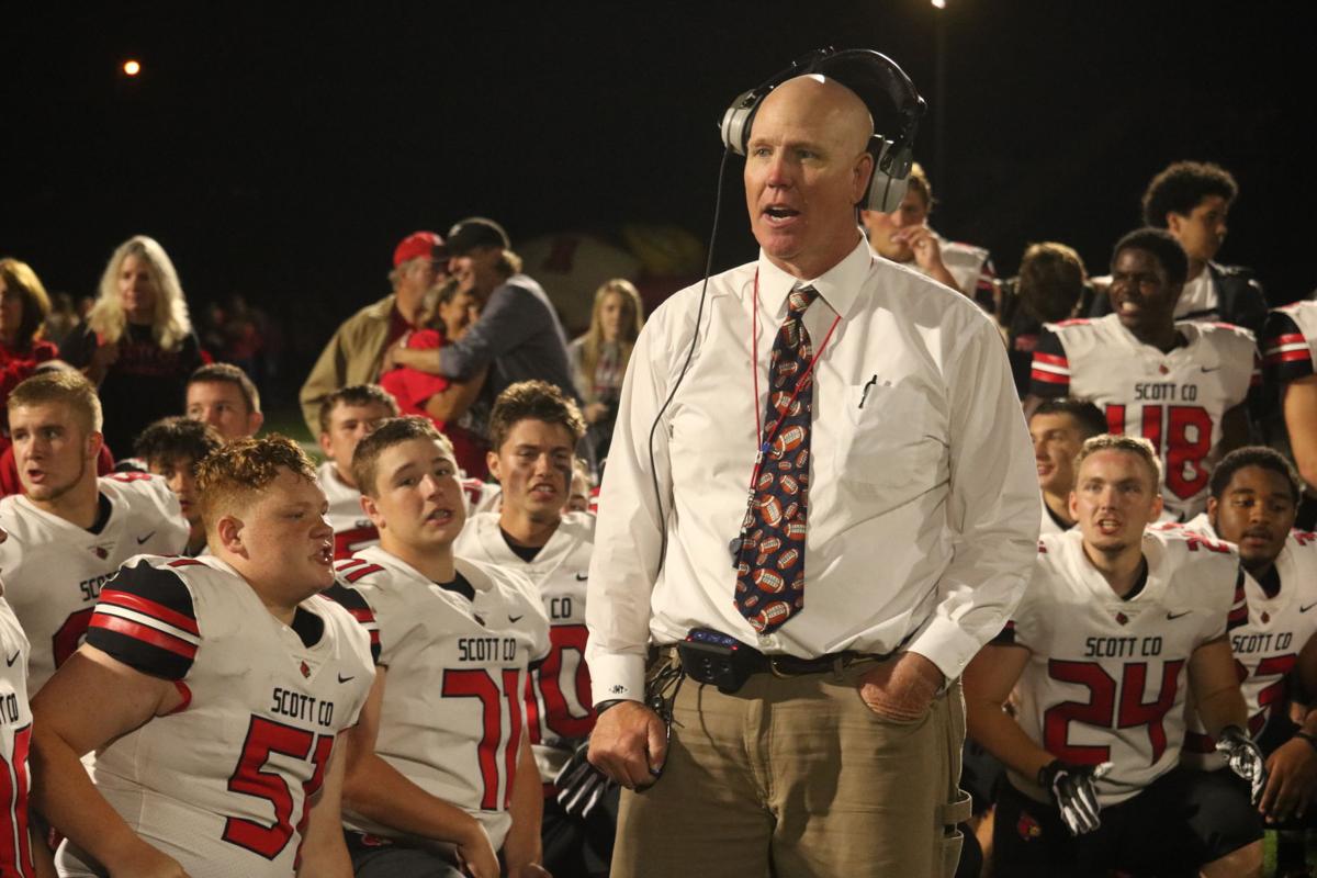 Scott County Cardinals Football v. Great Crossing Warhawks - 1st ever ...