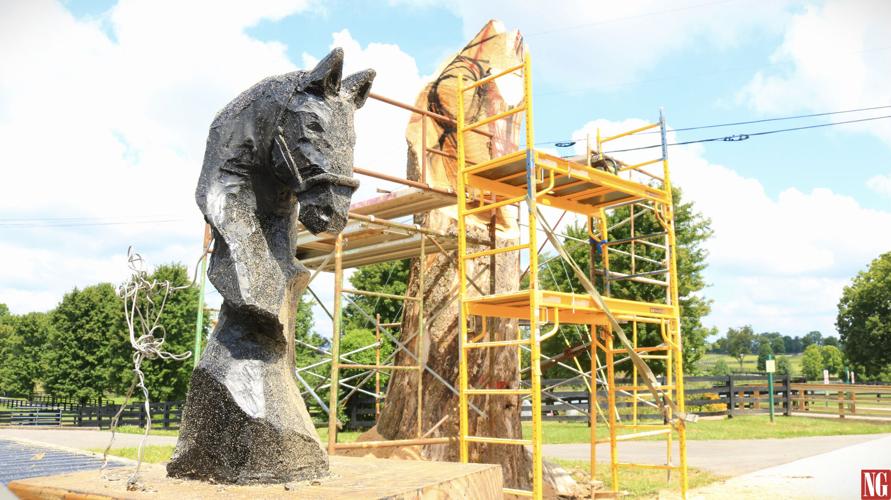 Old Friends Farm Chainsaw Sculpting with Kiptoo Tarus | Gallery | news ...