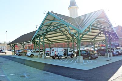 Farmers Market Pavilion project usable, final touches to be done in the ...