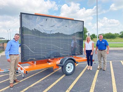 WEDCO provides mobile messaging board, funds to SCS | News | news ...