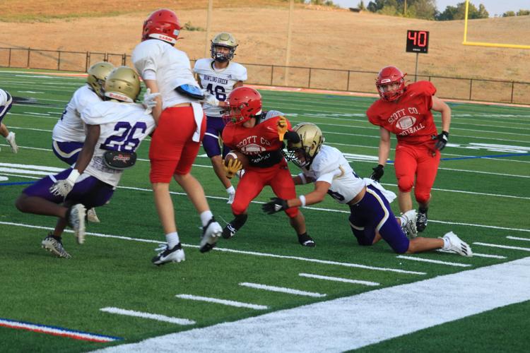 Scott County holds first scrimmage at new nest | Sports | news-graphic.com
