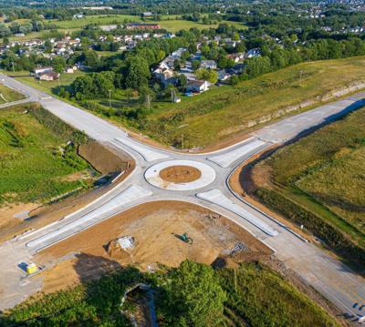 Long Lick Pike roundabout opens at 5 p.m. today | Breaking News | news ...