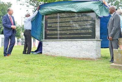 Monument unveiled to recognize Old Georgetown Cemetery | News | news ...