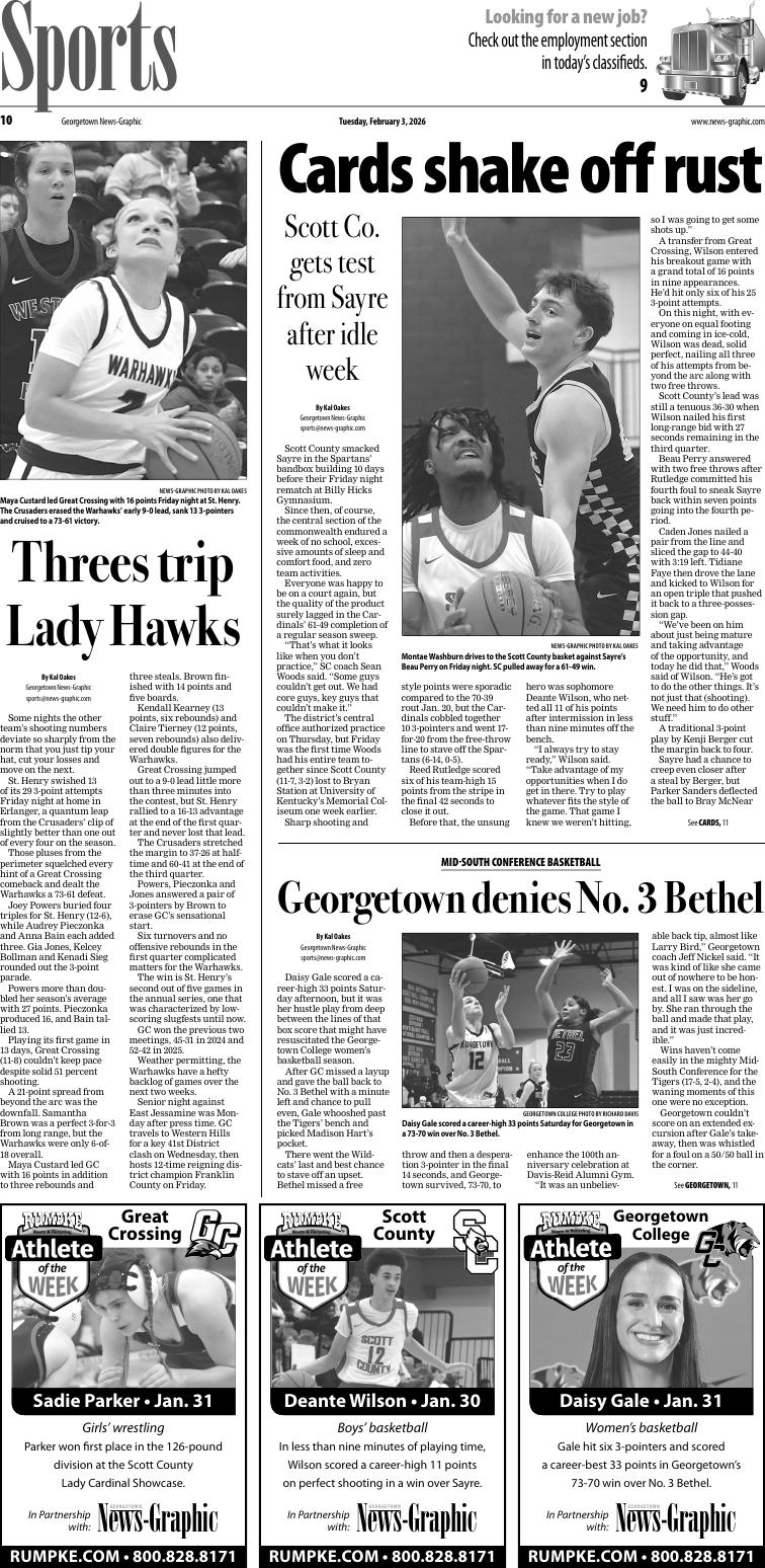 Page P10 | Georgetown News-Graphic | news-graphic.com