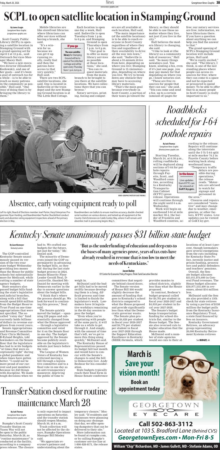 Page 3A | Georgetown News-Graphic | news-graphic.com
