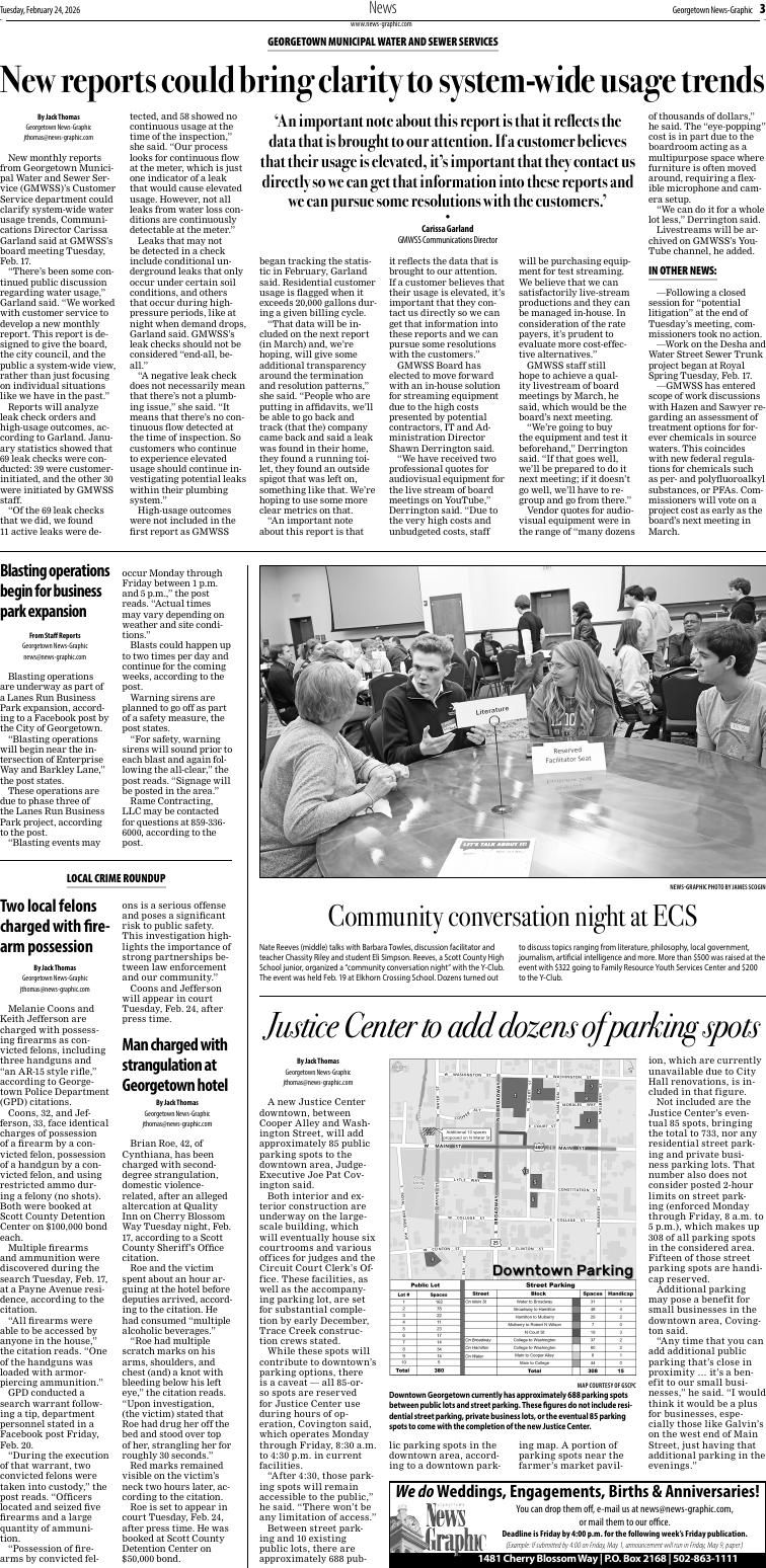 Page P3 | Georgetown News-Graphic | news-graphic.com
