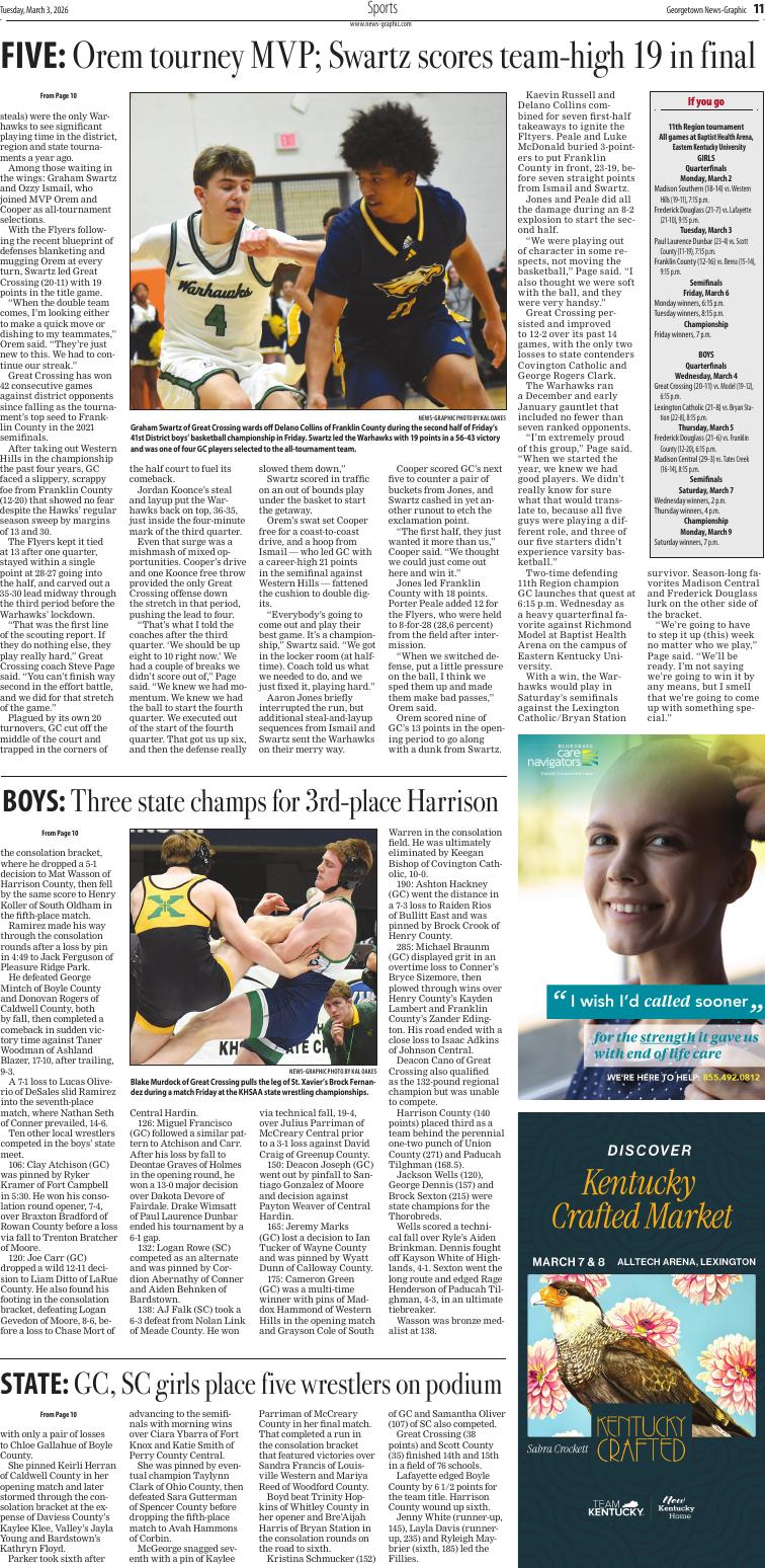 Page P11 | Georgetown News-Graphic | news-graphic.com