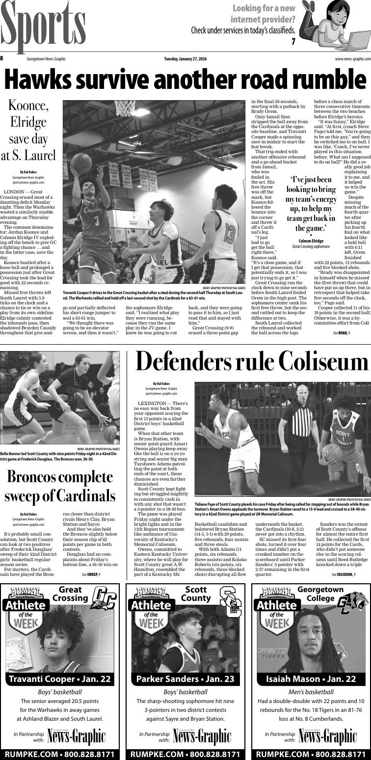 Page P8 | Georgetown News-Graphic | news-graphic.com