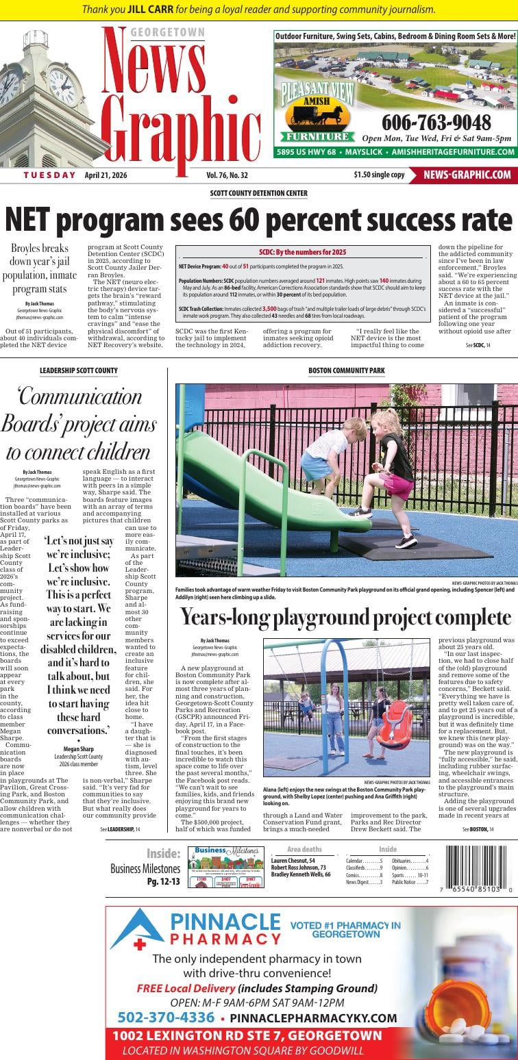 NET program sees 60 percent success rate in 2025 | News | news-graphic.com