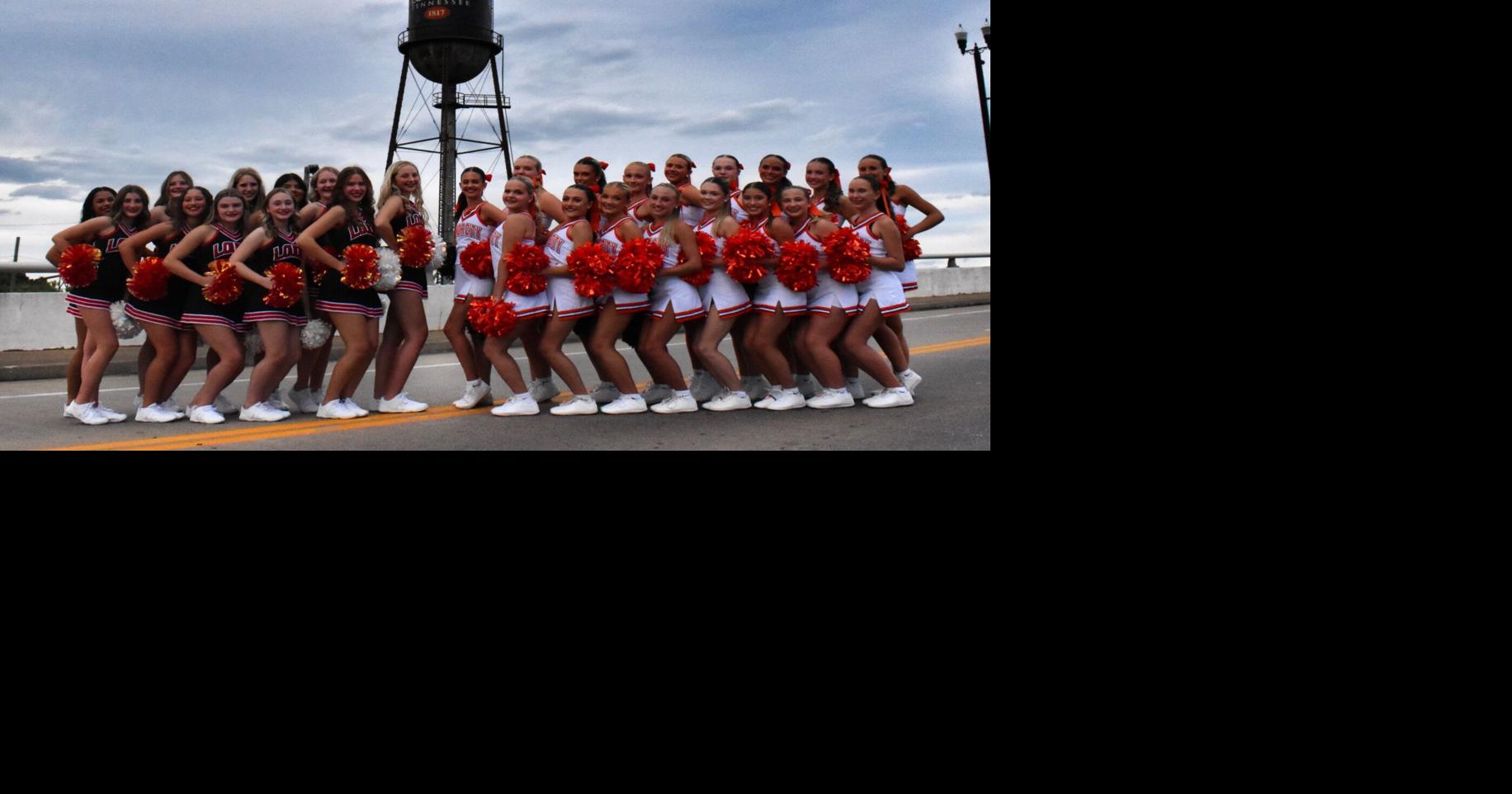 Lenoir City and Loudon Cheerleaders Annual Battle of the Bridge Picture ...