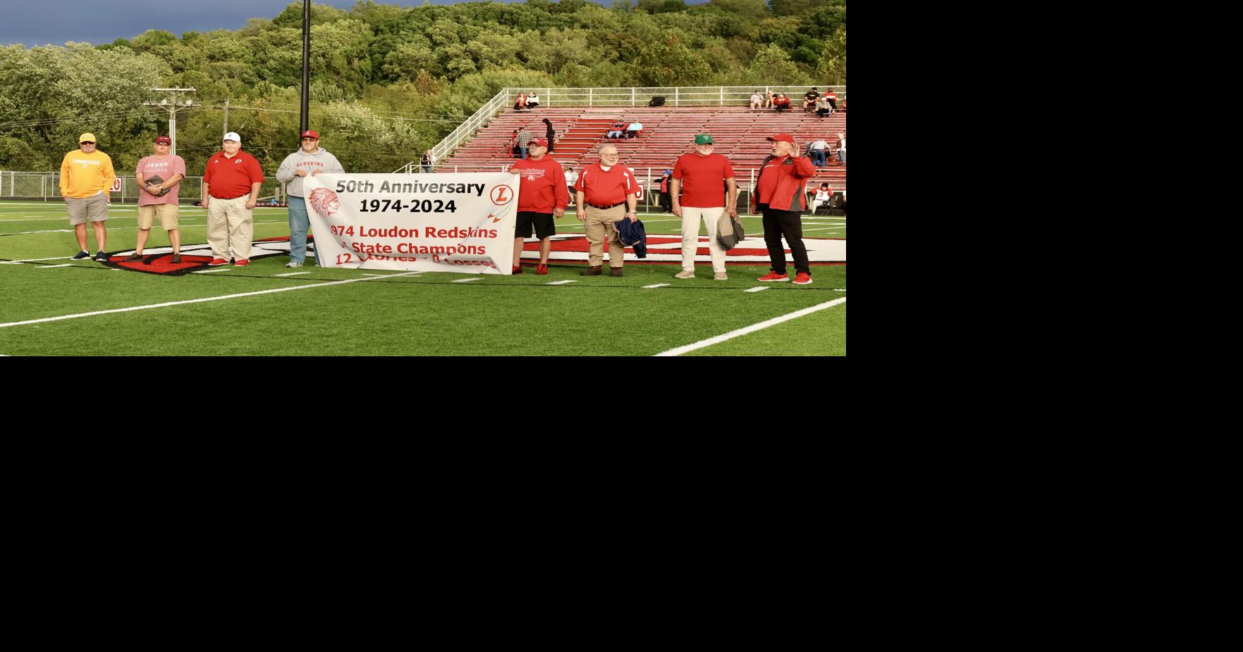 The 1974 Redskins Football team inducted into the Loudon High School ...