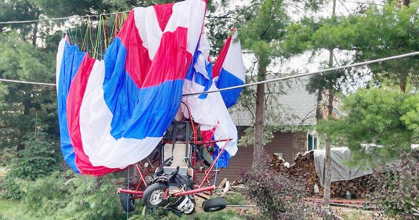 Pilot injured in power parachute crash | Free News | news-shield.com