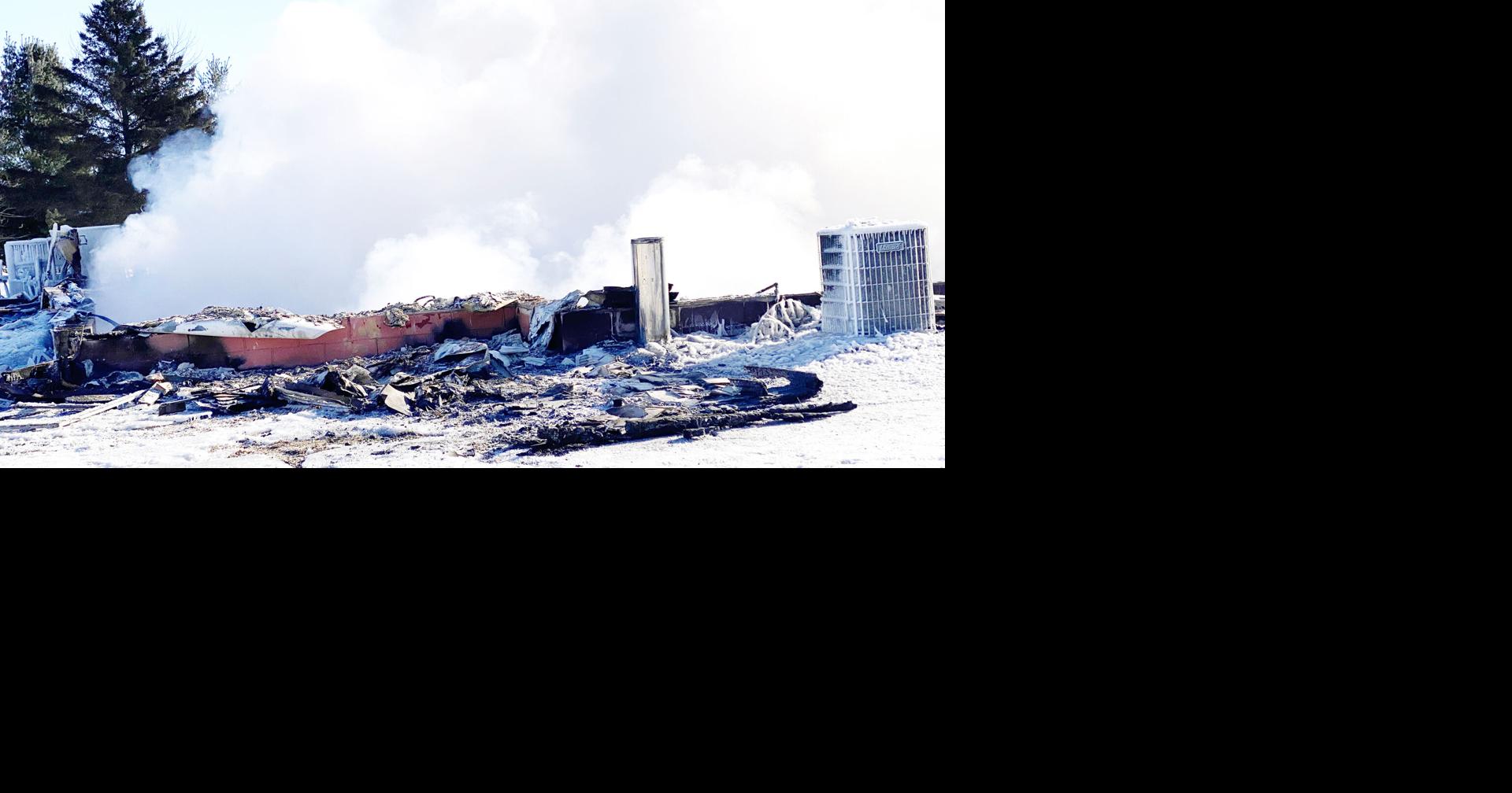 Departments fight fire, brutal cold; Cameron and Chetek Fire ...