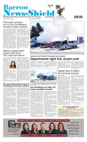 Page A01 | Barron News-Shield | news-shield.com