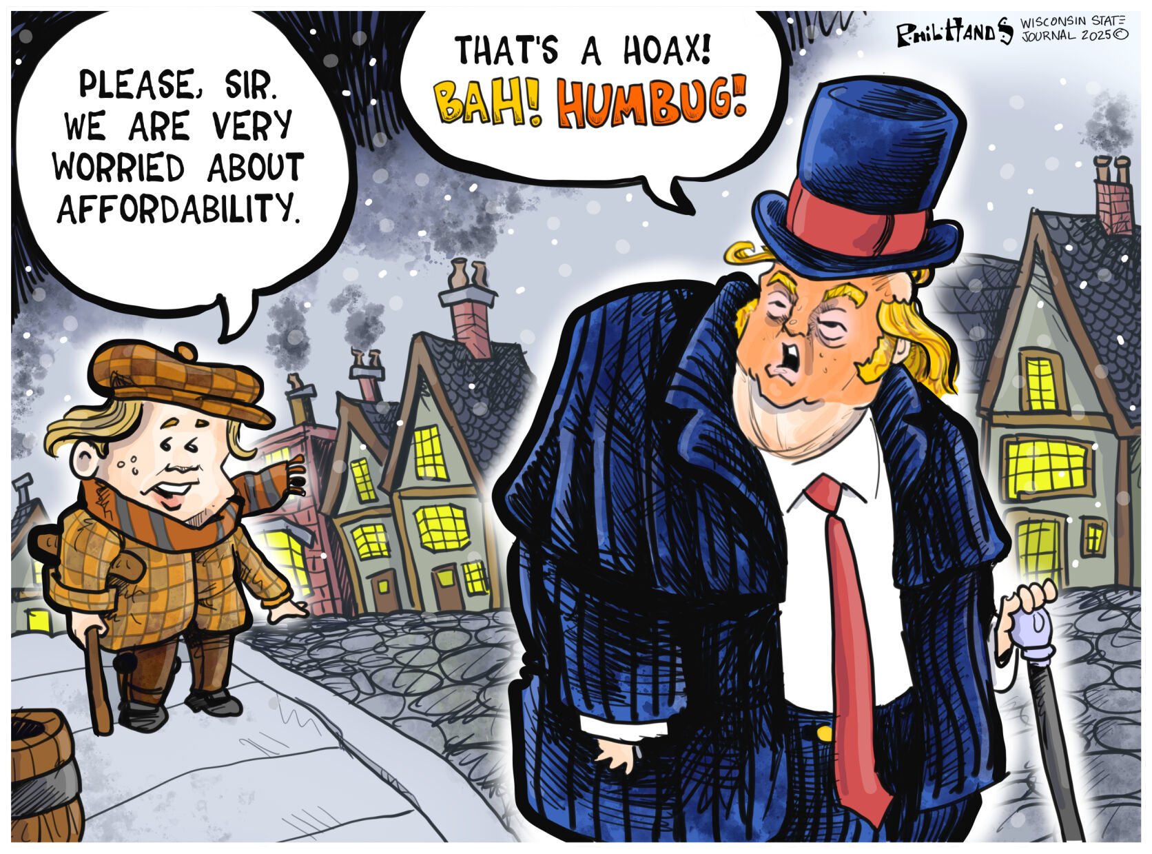 17 political cartoons deck the halls with folly